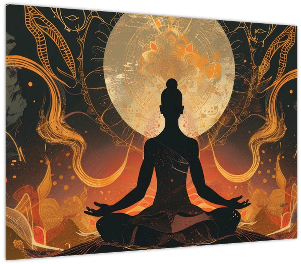 Obraz - Meditace (70x50 cm)