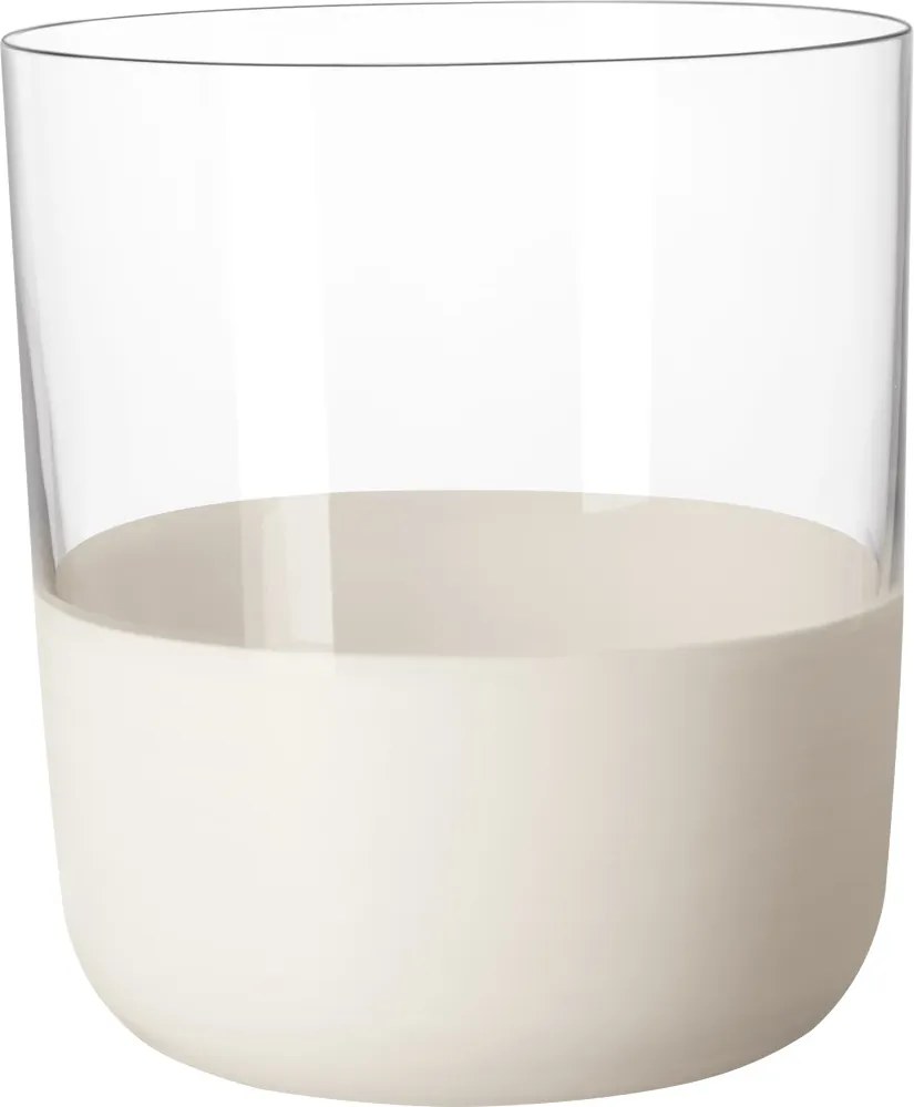 Villeroy&Boch Manufacture Rock blanc Whisky Tumbler, sada 4 dílná 85 mm, 200 ml