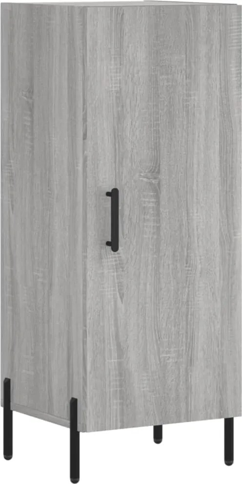 Skříň highboard šedá sonoma 34,5 x 34 x 180 cm kompozitní dřevo 3199183