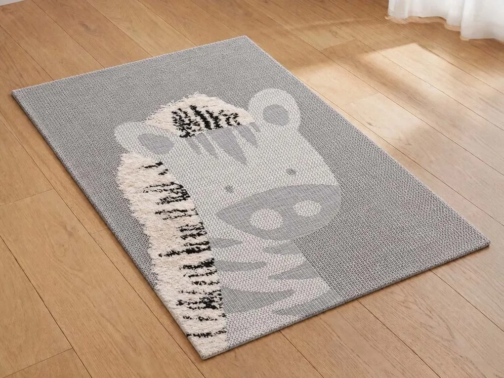 Dětský koberec ZEBRA ve tvaru obdélníku Zvolte rozměr: 120x170 cm