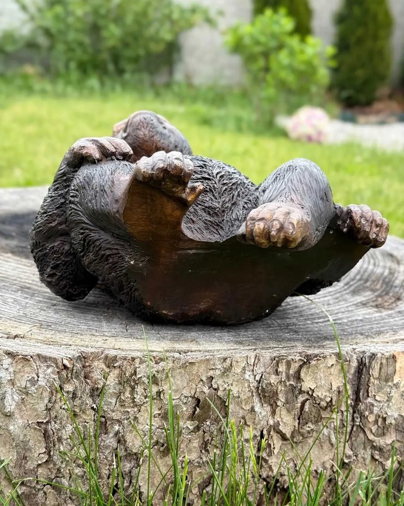 Bronzová socha - Gorilla