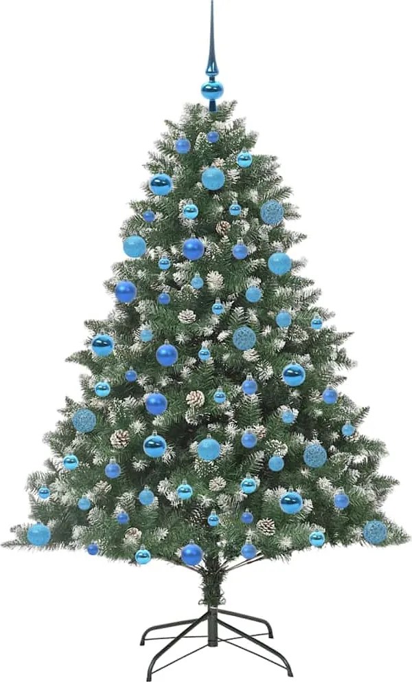 Umělý vánoční stromeček Zelená 180 cm PVC, plast a ocel 3395240