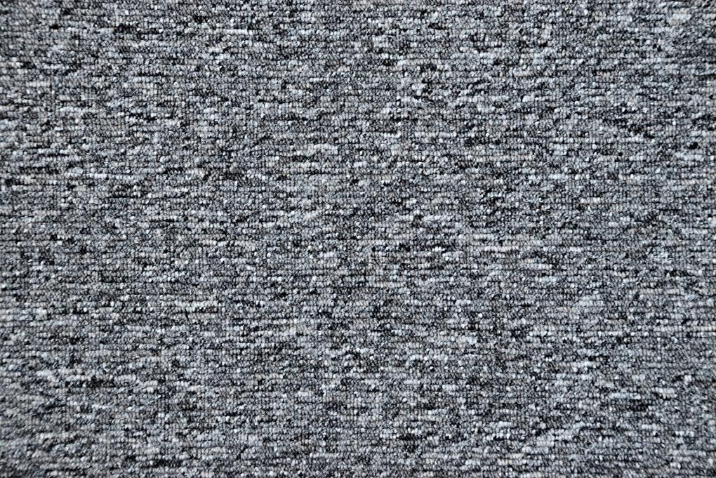 Metrážový koberec Mammut 8027 šedý, zátěžový - Rozměr na míru bez obšití cm