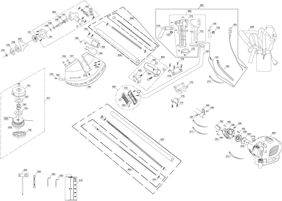 Benzínový křovinořez Einhell GC-BC 30/1 I AS 3436525