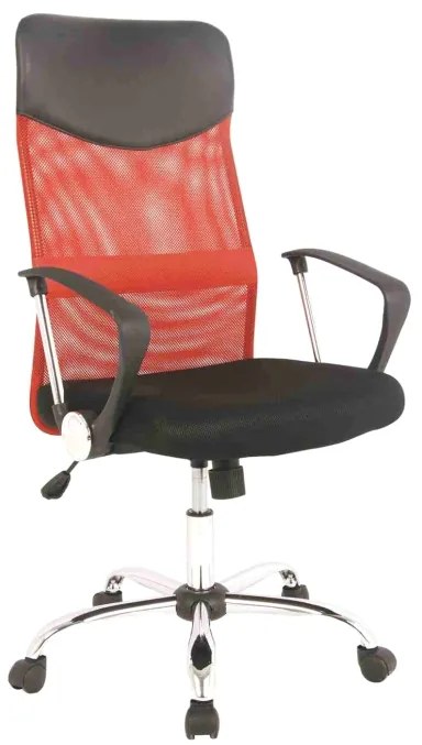 MAXIVA Kancelářská židle - Q-025, čalouněná Čalounění: černá/šedá