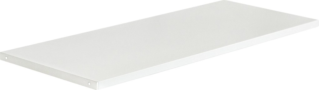 Kovová police do kancelářské skříně, bílá, 900x20x360 mm