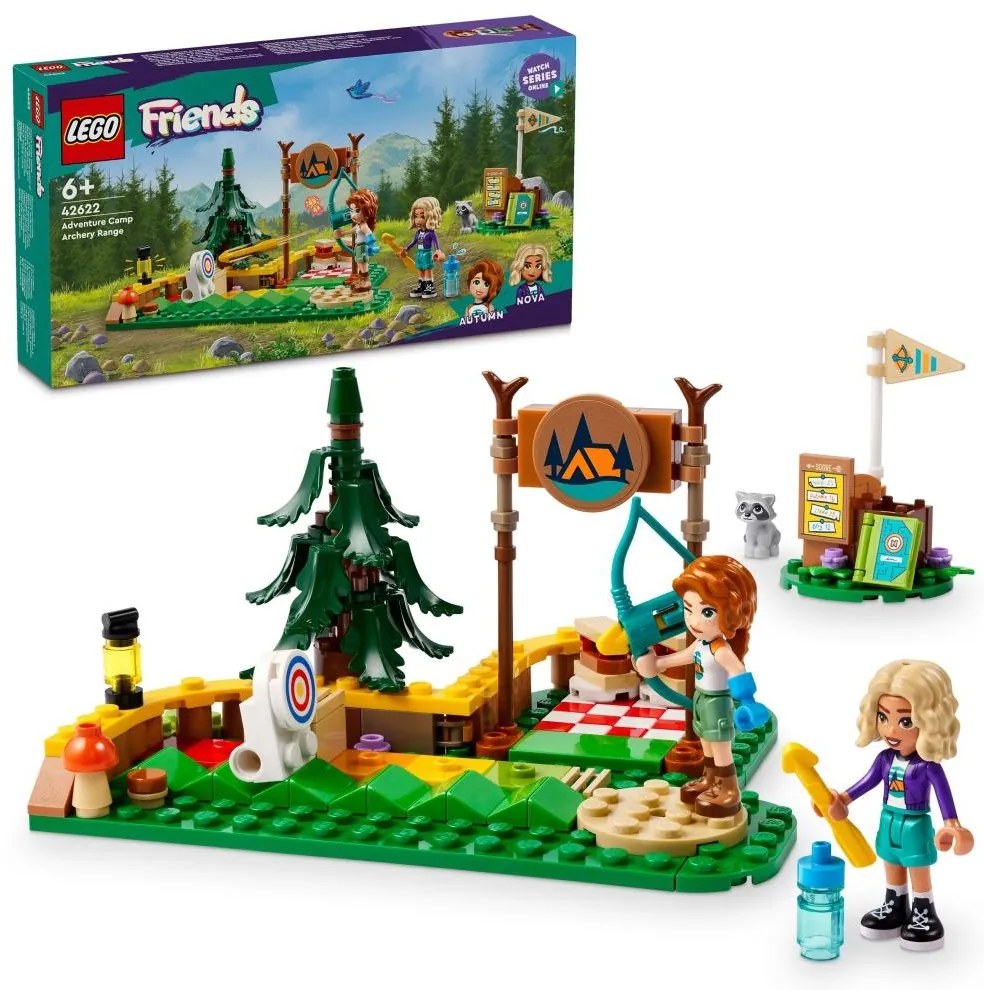 Lego stavebnice lego friends 42622 lukostřelnice na dobrodružném táboře