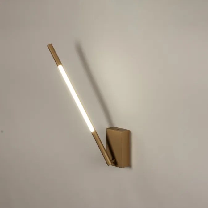 Nástěnné minimalistické LED svítidlo Grado Gold