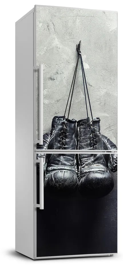 Wallmuralia Tapeta nálepka na ledničku Boxerské rukavice 60x180 cm
