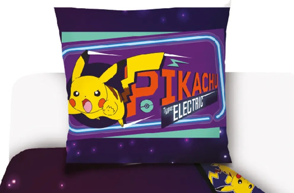 Dětské povlečení Pokémon Pikachu Bleskový Útok
