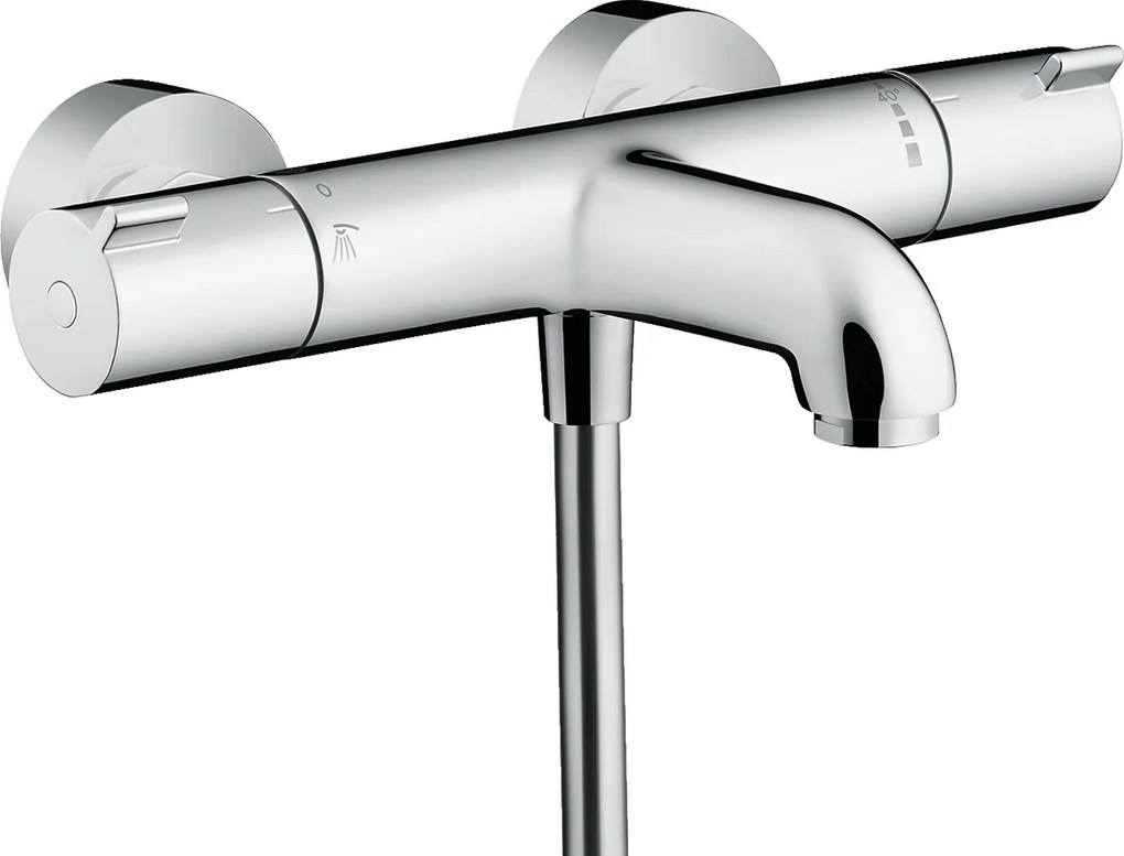 Hansgrohe Ecostat, vanová baterie termostatická 1001 CL, chromová, 13201000