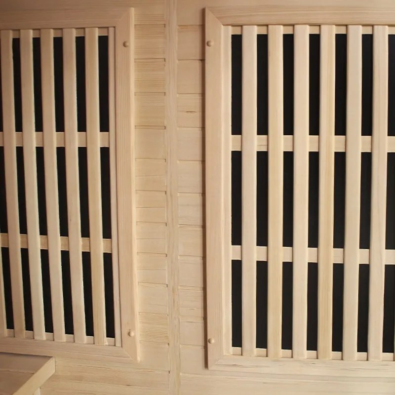 BPS-koupelny Kombinovaná sauna 2v1  - Infrasauna + finská sauna 160x160, 3-4 osoby