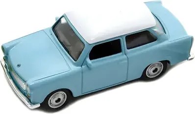 WELLY Model auta Trabant / 1:60 / Volný chod / Kov / Mix barev / 7 cm