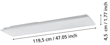 Eglo 99549- LED Stmívatelné stropní svítidlo HERRORA-Z LED/31,5W/230V 2700-6500K
