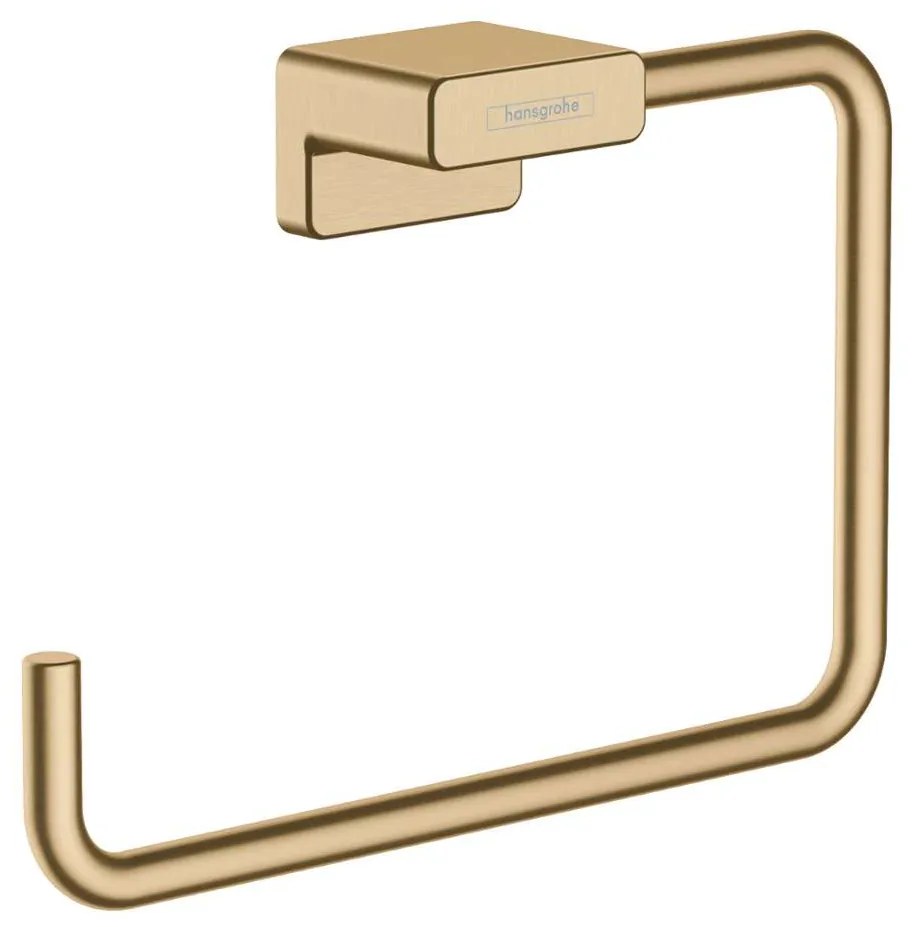 Hansgrohe AddStoris - Držák na ručník, kartáčovaný bronz 41754140