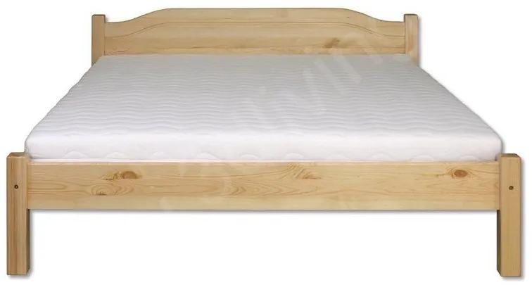Drewmax Dřevěná postel 120x200 LK106 dub