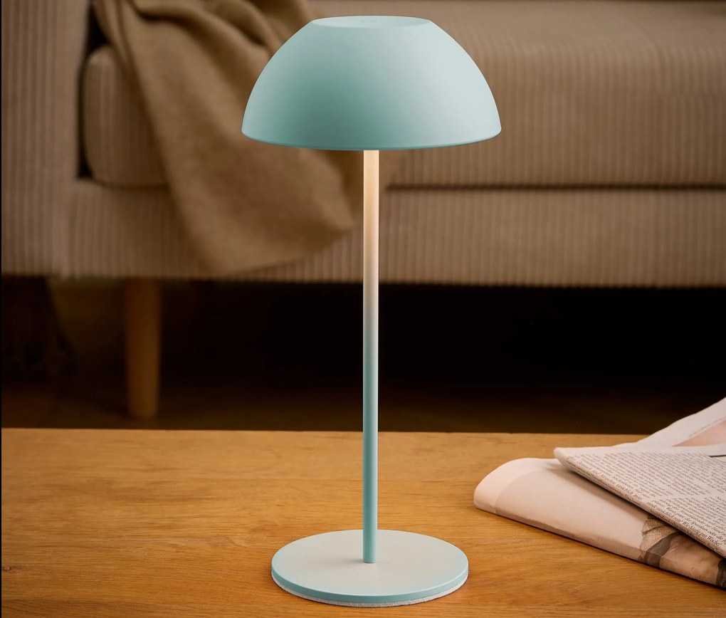 Tchibo - Bateriová stolní lampa s Led, zelená