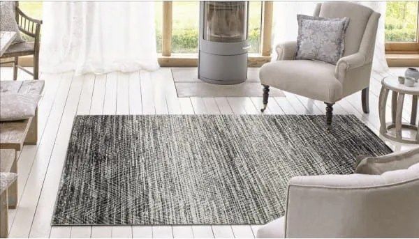 Koberec LARA HERRINGBONE šedý