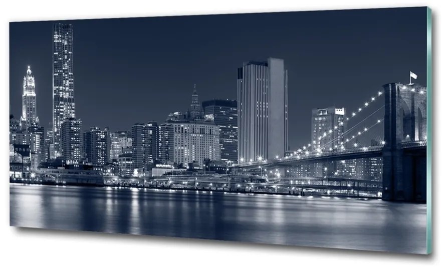 Wallmuralia Moderní skleněný obraz z fotografie Manhattan New York 100x50