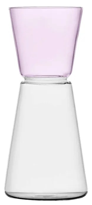 Karafa růžová/průsvitná 500 ml - 983084