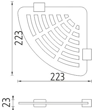 Nimco Rohová police IXI - Ki X211-26