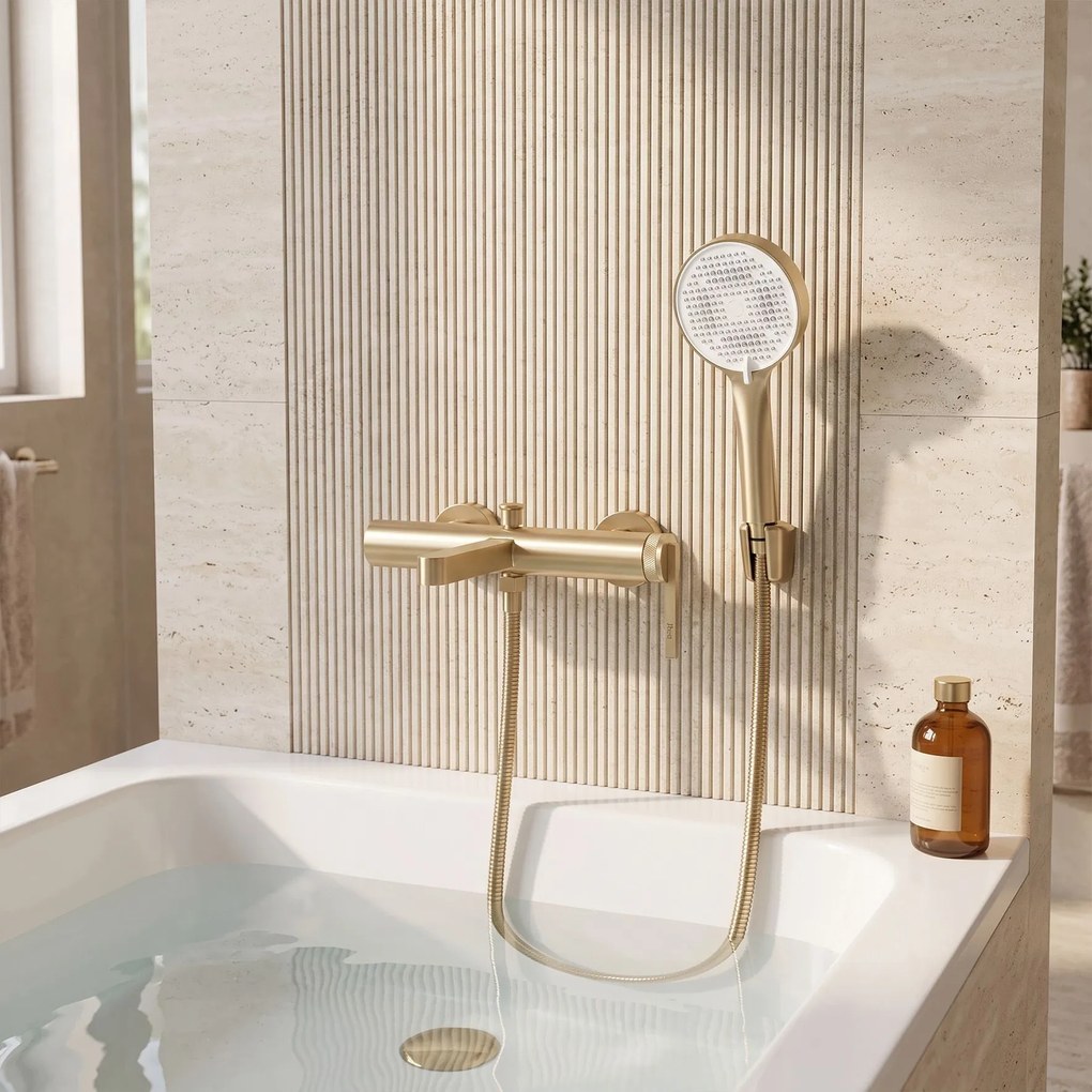 Rea, Koupelnová baterie REA Grace Brush Gold, REA-B2242