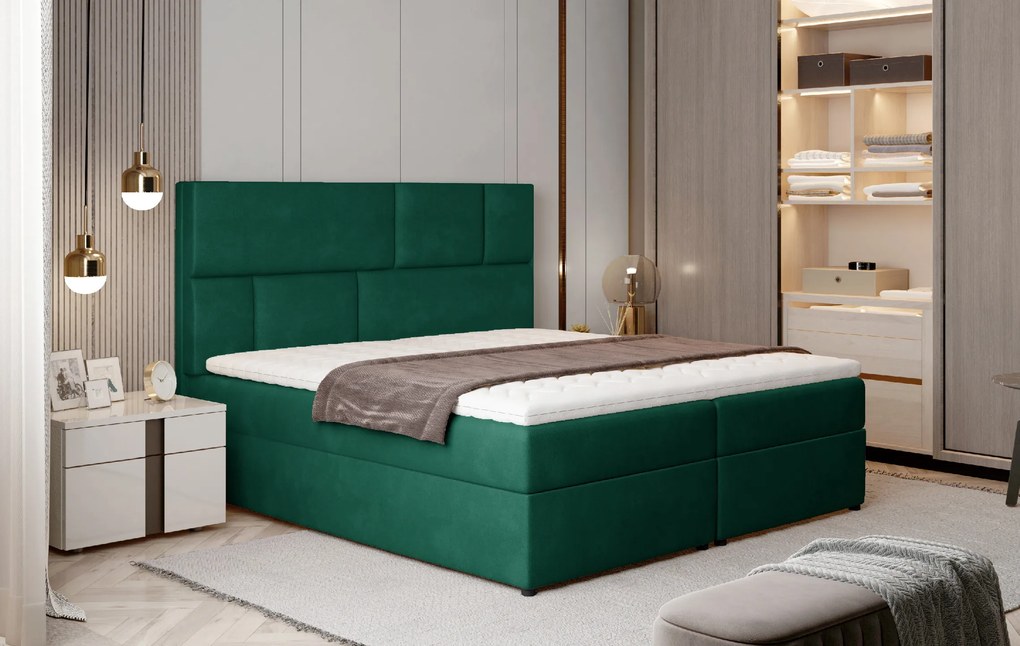 Boxspring Florence 145x210 Materiál / Dekor: Inari 96