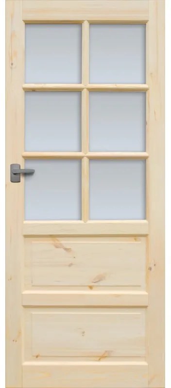 Interiérové dveře Radex ILAWA 6S Šířka dveří: 60 cm, Otvírání dvěří: Levé