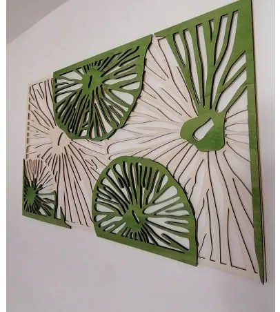Moderný obraz na stenu I SENTOP PR0301 multi green