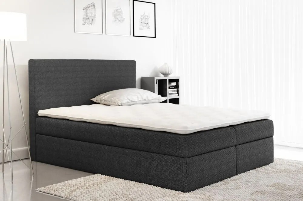 Boxspring postel Basic 160x200 cm - výběr barev