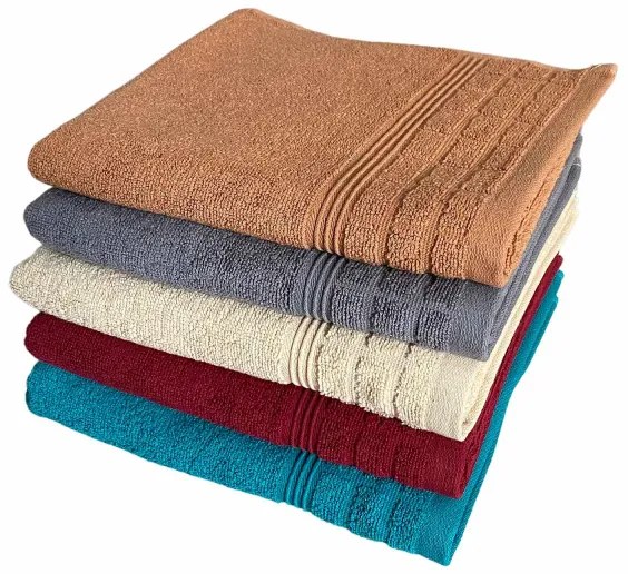 Praktik Ručník a osuška RINGO 450 g/m2  Ručník RINGO 50x100 cm béžový