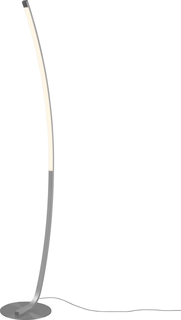 Livarno® Stojací LED lampa (oblouk / nikl matná)