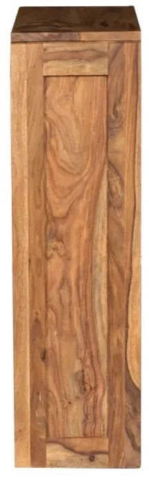 furniture-nabytek.cz - Masivní koupelnová skříňka Leostone z palisandru, hnědá, lakovaná – 42×25×70 cm