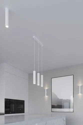 Lustr SOLLUX Lagos 2 GU10 2x40W bez zdroje SL.0324 bílá