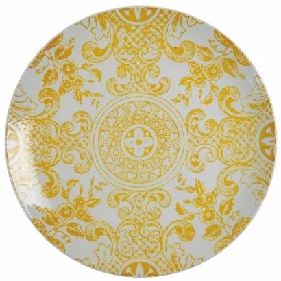 VILLA D’ESTE HOME TIVOLI Servis talířů Bristol 18 kusů, pastelové barvy, dekor anglické zdobení
