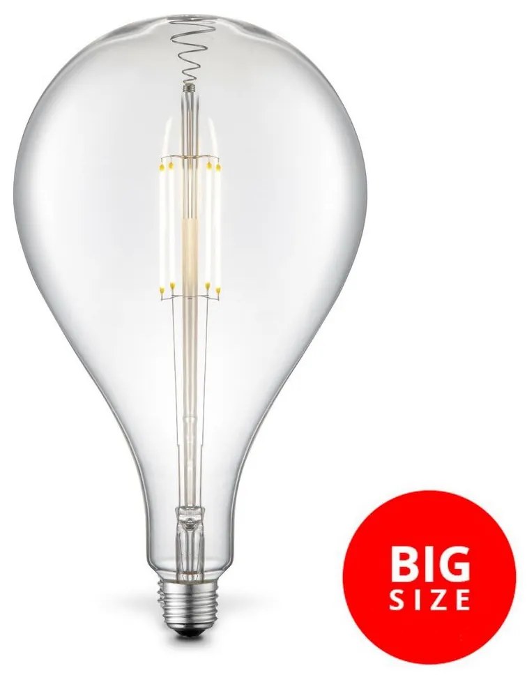 Leuchten Direkt | LED Stmívatelná žárovka VINTAGE DYI E27/4W/230V - Leuchten Direkt 08461 | W0828