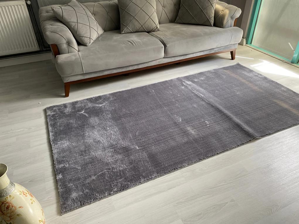 Conceptum Hypnose Kusový koberec Hmfpufy-4 Dik, Antracitová Rozměr koberce: 120 x 240 cm