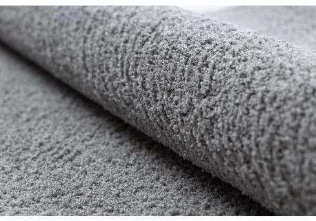 koberec, koberec metráž VELVET MICRO šedá 90 hladký, Jednotný jedno velikost 150x350 cm | krásné koberce cz