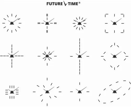 Future Time FT9600BK Modular black 60cm