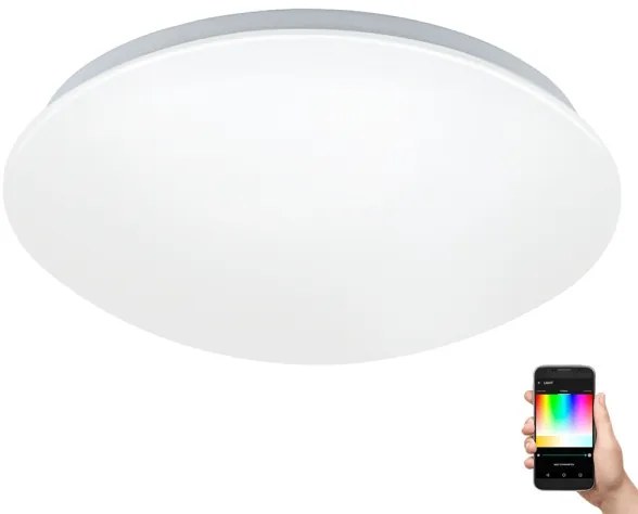 Eglo 32589 - LED RGB Stmívatelné nástěnné stropní svítidlo GIRON-C LED/17W/230V
