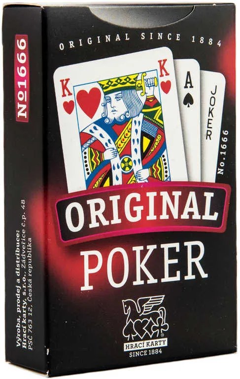 _Ostatní 1_ HRA Karty Poker 54 listů papírová krabička *SPOLEČENSKÉ HRY* 10401666