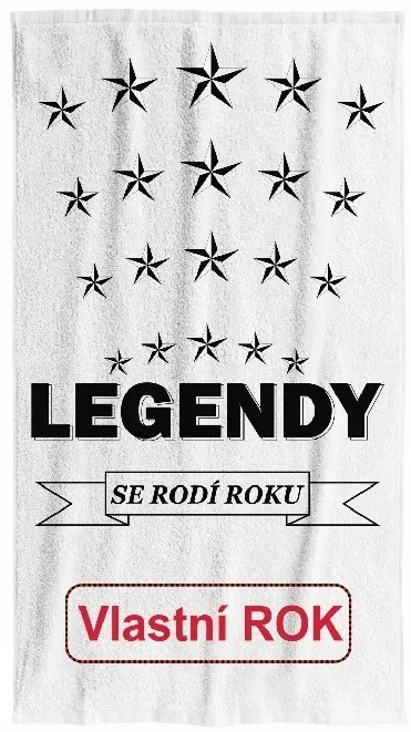 Osuška Legendy se rodí (doplň text)