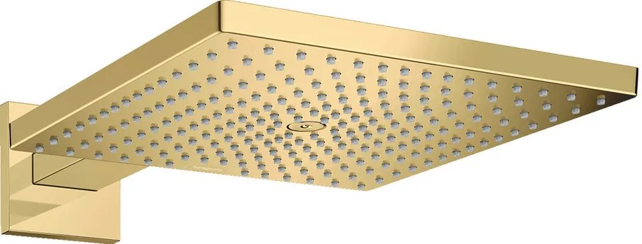 Hansgrohe Raindance E, hlavová sprcha 300 1jet se sprchovým ramenem, leštěný vzhled zlata, HAN-26238990