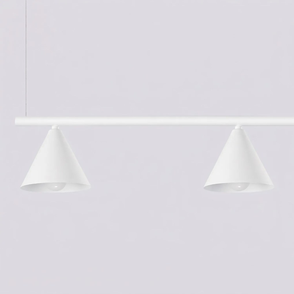 Sollux Lighting Lustr NOX 4L bílý