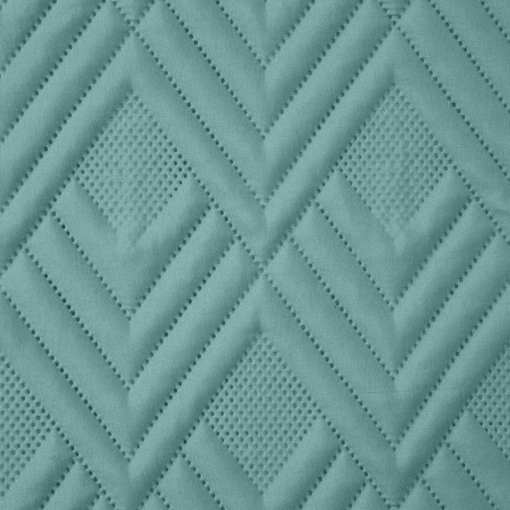 PŘEHOZ NA POSTEL ALARA1 170X210 CM TYRKYSOVÝ
