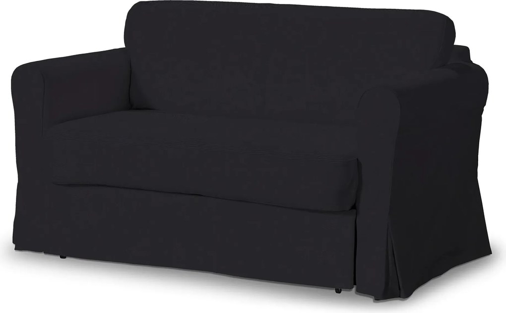 Potah na pohovku IKEA  Hagalund barva černá látka pletený vzor