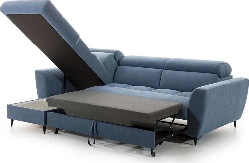 Casarredo - Komfort nábytek Rohová sedací souprava CESAROLA 250 rozkládací s úložným prostorem, levá CESAROLA látky A1 | potah: rosario 70