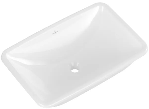 Villeroy & Boch 4A580101-Zápustné umyvadlo LOOP&FRIENDS 61,5x38 cm keramika/bílá