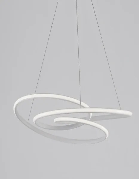 LED lustr Menton 52 bílé