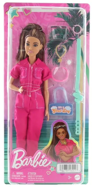 Barbie Deluxe Módní panenka v kalhotovém kostýmu HPL76